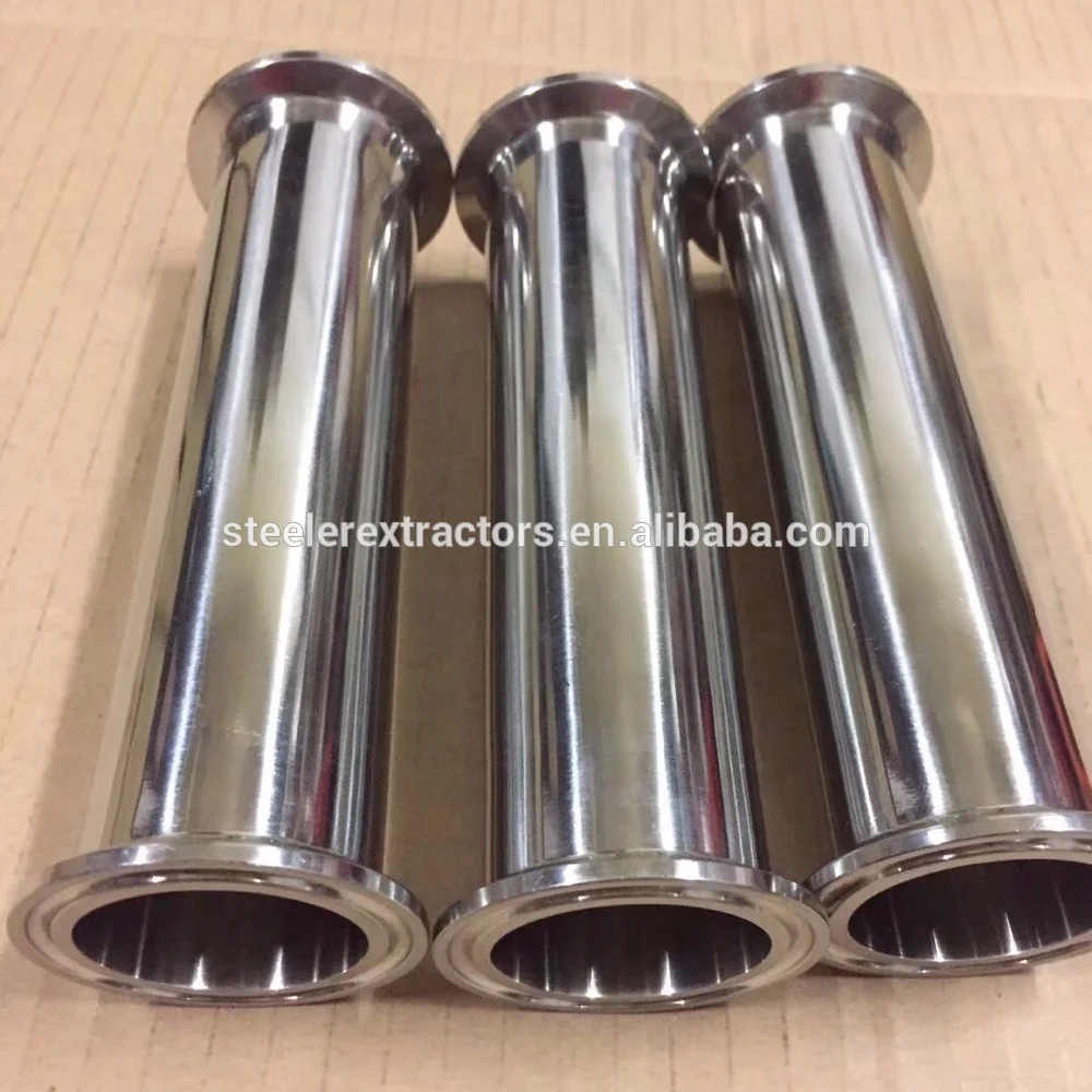 Stainless Steel 304 Sanitary 12" X 70cm Triclamp Column Spool Tube with ...