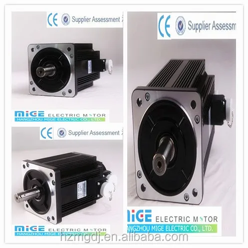 130 Series Mige Electric Brushless Ac Servo Motor - Buy 7.5 A 2.0 Kw ...