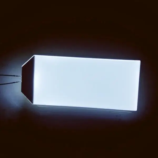 Odm Small Size High Brightness Color Led Backlight Slim Backlight Panel ...