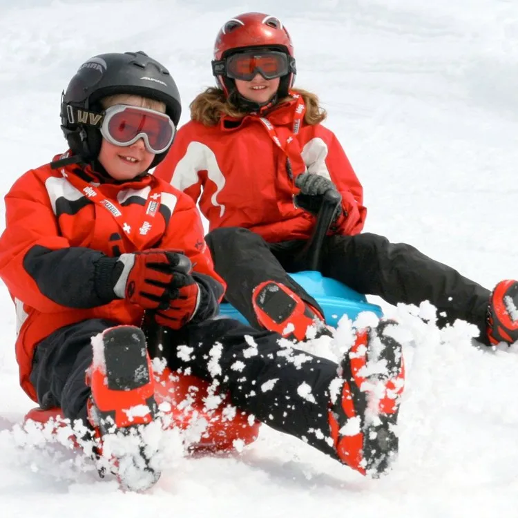 Freestyle Mini Luge Neige Snow Sled Race Sport One Person All Ages ...