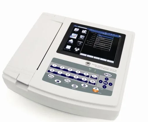 Contec Ecg1200g 12 Lead Ecg/mesin Ekg Electrocardiogpraph Peralatan ...