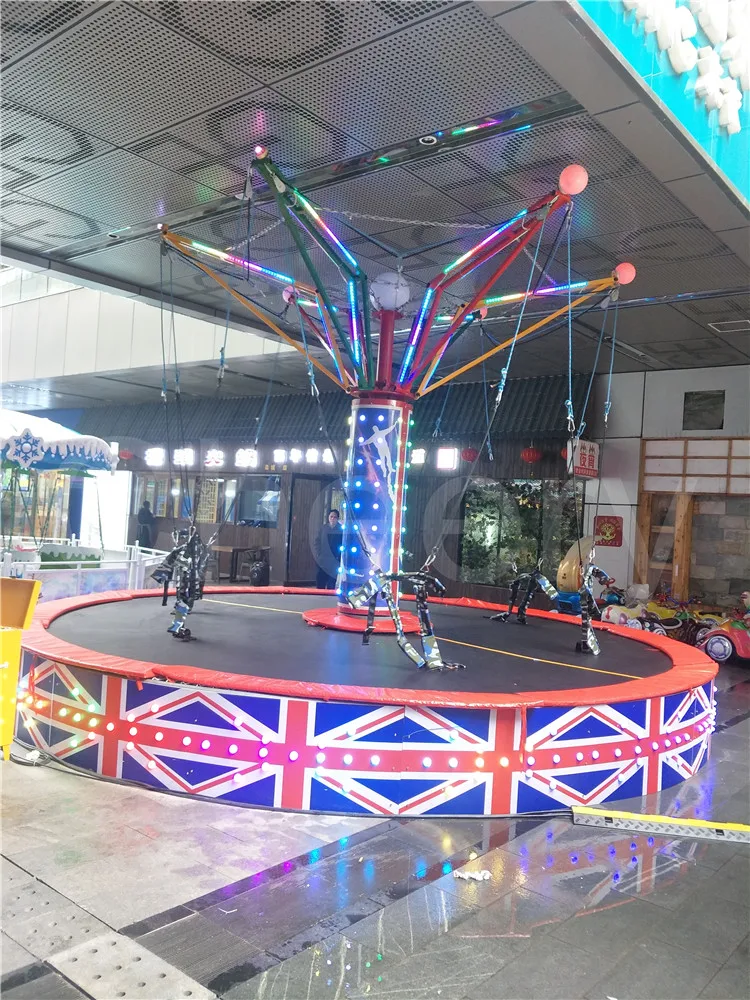 Mobile square Amusement Park Rides Kids Carnival Electric Rotating ...