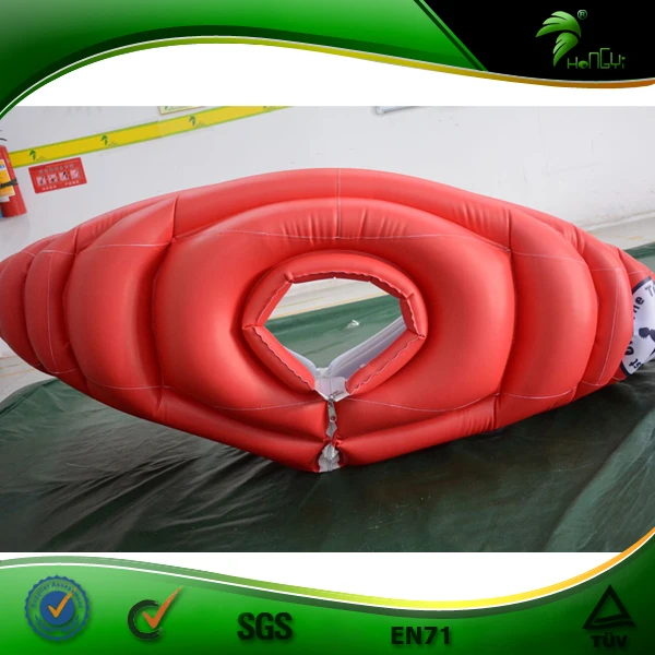 Giant Inflatable Clothes Model, Red Inflatable Down Jacket Promotion ...
