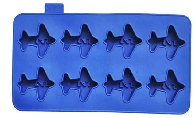 Renjia Airplane Shape Silicone Ice Cube Airplane Shape Silicone Ice ...