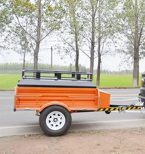 Cargo Camping Trailer Single Tent Folding Roof Top Tent Made In China ...