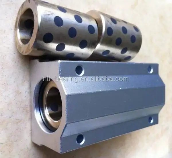 Sliding Guide Bronze Bushes With Block - Buy Self-lubricating Graphite ...