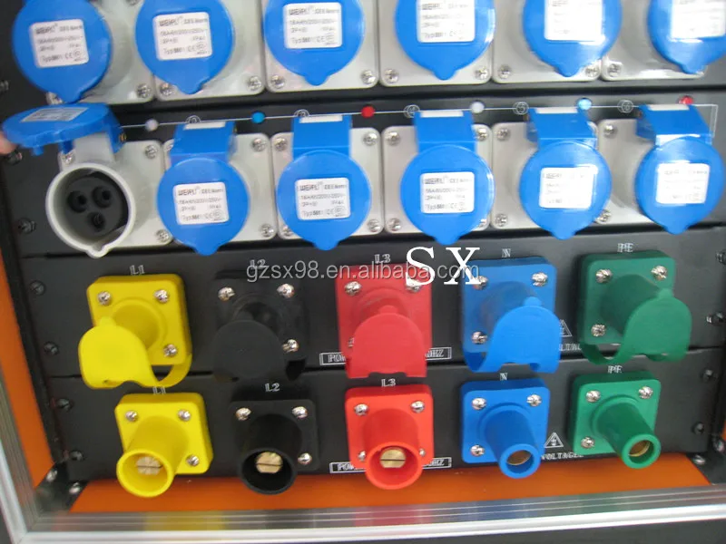 3 Tres Fase De Montaje En Rack De Energía Eléctrica De Distribución ...