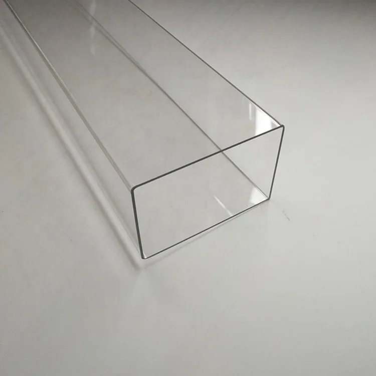 Extruded Acrylic Square Tube - PMMA Solid Tube for Lighting