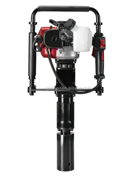 Tolhit 70mm 32.7cc Handheld Petrol Pile Driver Mini Gas Powered Hand ...