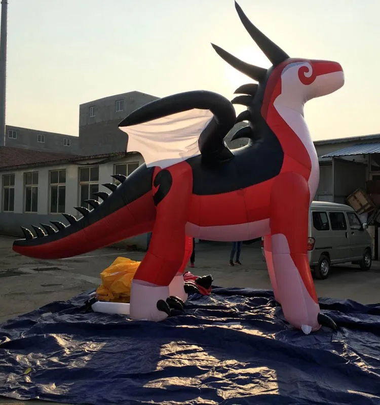 Hot Red Cartoon Animals Advertising Inflatable Sea Dragon| Alibaba.com