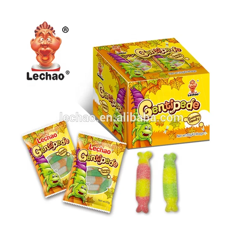Lizard Shape Halal Fruit Sweet Gummy Candy Animal Shaped Jelly Candy ...