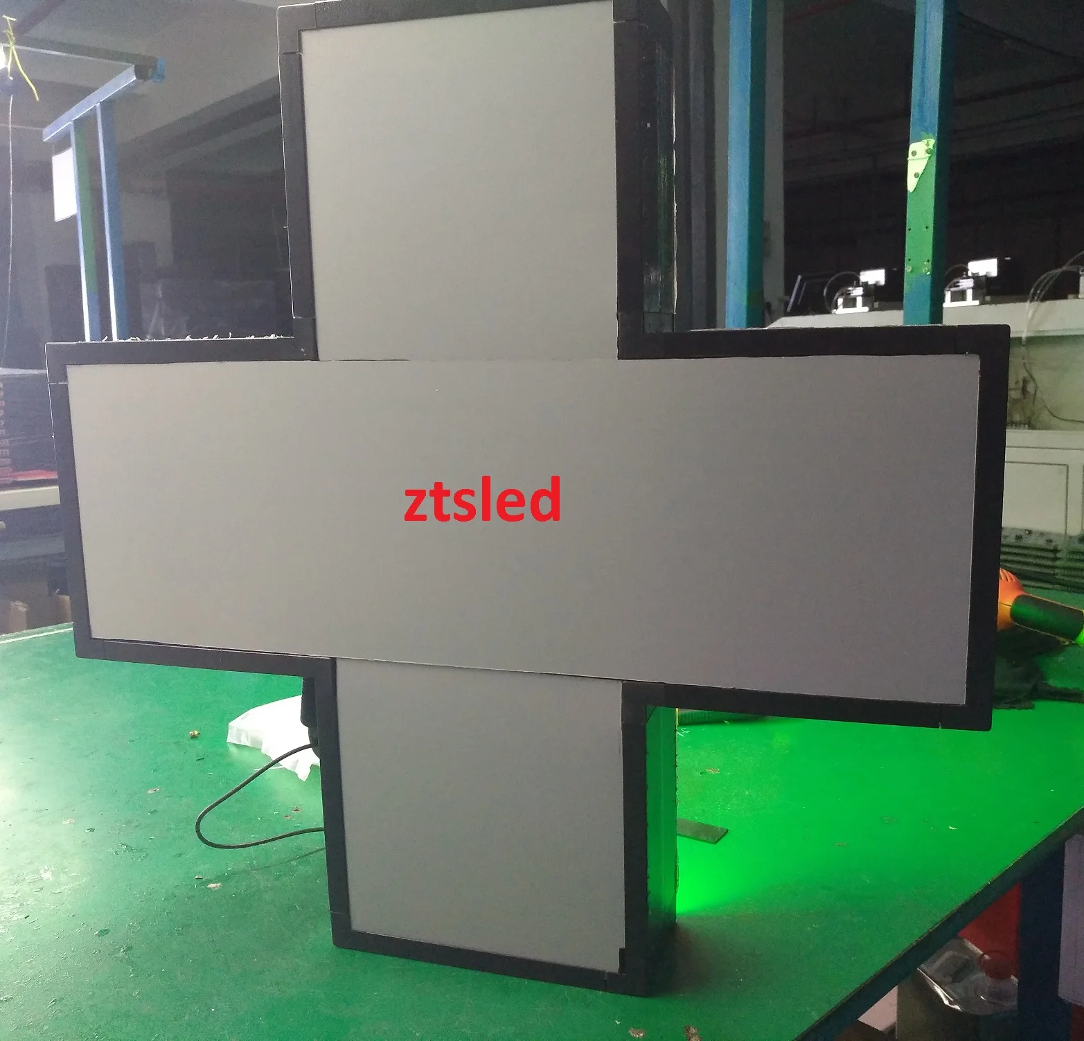 P5 Led Pharmacy Farmacia Cross Display Screen Full Color 480x480mm ...