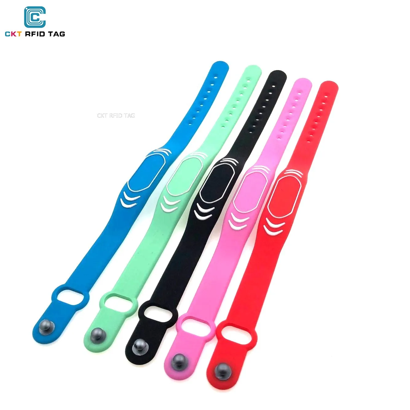 Access Control RFID Silicone Wristband for Fitness Clubs, Gyms ...