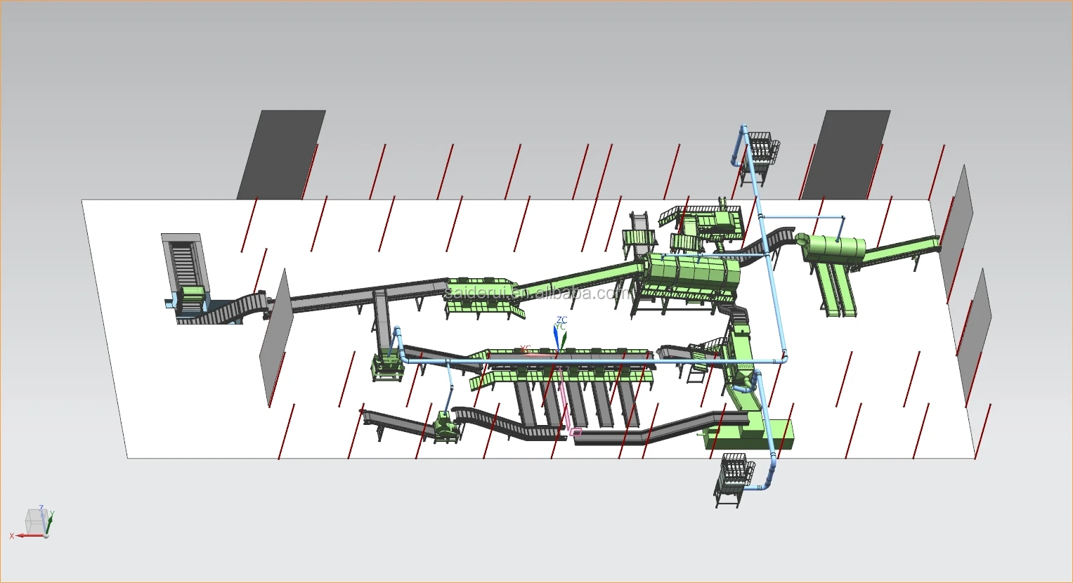 Municipal Waste Sorting Machine - High Efficiency & Easy Operation
