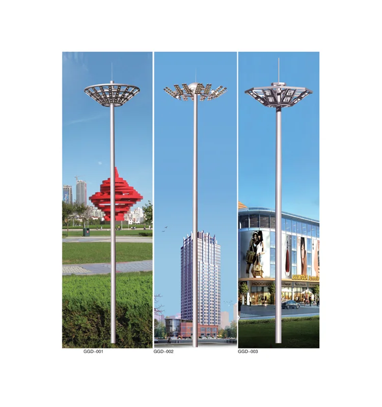 20m 25m 30m Road High Mast Hinged Light Pole - Buy Road High Mast ...