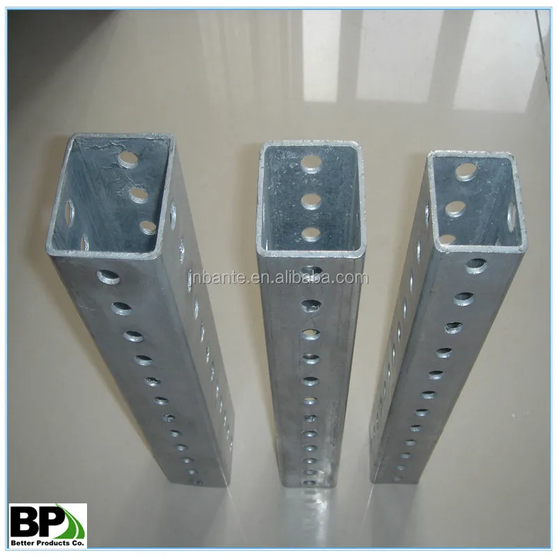12 Gauge Thickness Square Tubing Sign Post For Sale - Buy Perforated ...