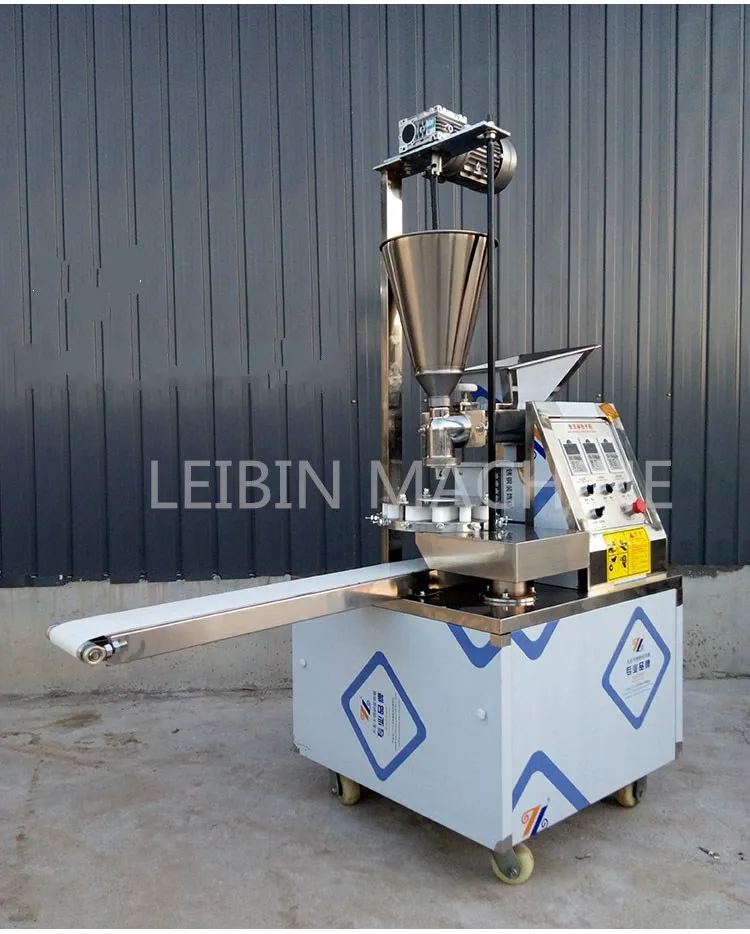New Design Double Hopper Steamed Bun With Meat Filling Machine/chinese ...