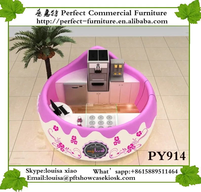 Outdoor Surprise /bubble Tea Kiosk/boba Juice Tea Cart Coconut Food ...