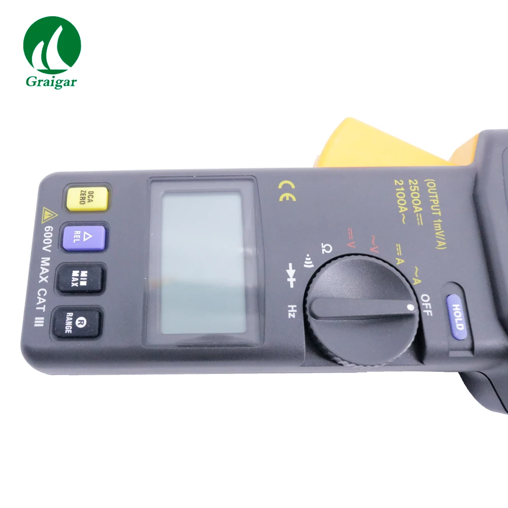 PROVA-2000 AC/DC Clamp Meter Digital Clamp Meter with True RMS ...