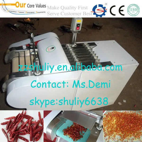 Green Pepper Cutting Machine/ Green Pepper Slicer Machine/ Green Pepper ...