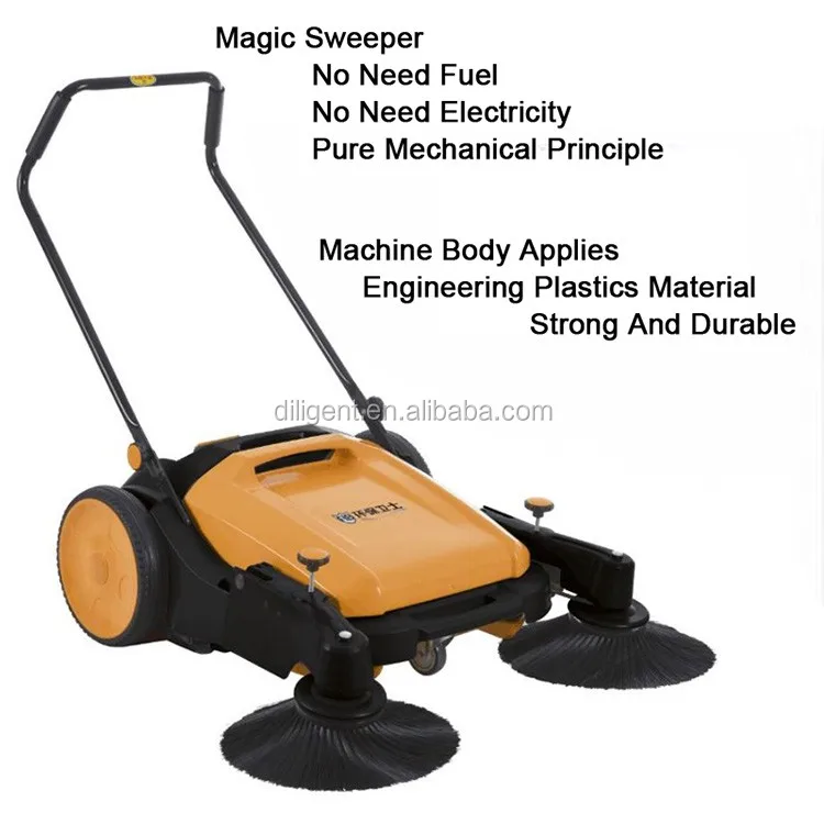 New Designed Small Manual Floor/street Mechanical Sweeper - Buy ...
