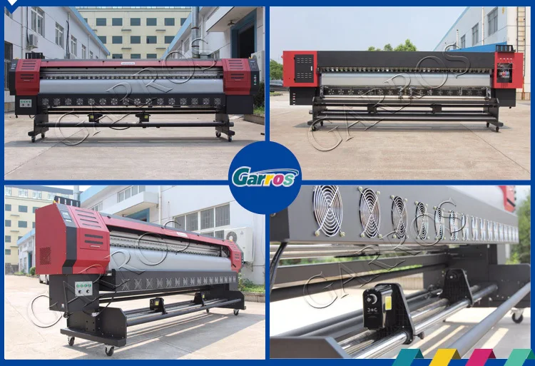 Large Format Flora Digital Flex Printing Machine With Epson Dx7 Head ...