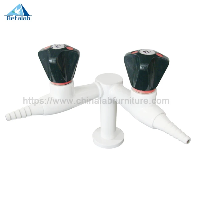 Laboratory Accessories - Double Head Gas Tap by Beta
