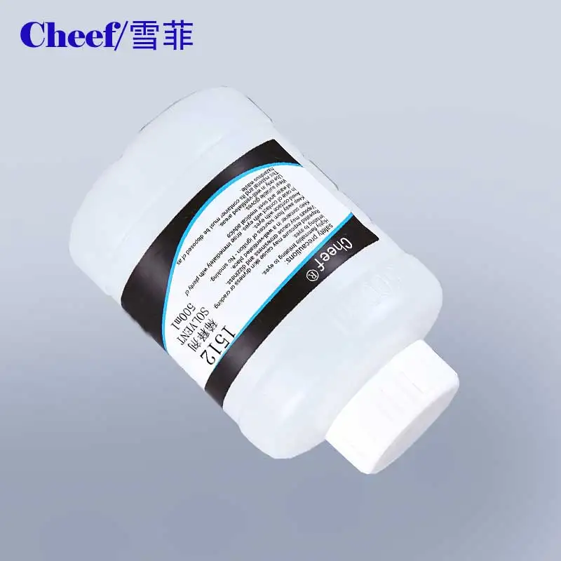 High Performance 500ml Pure Printing Solvent 1512 for Linx Cij Inkjet ...