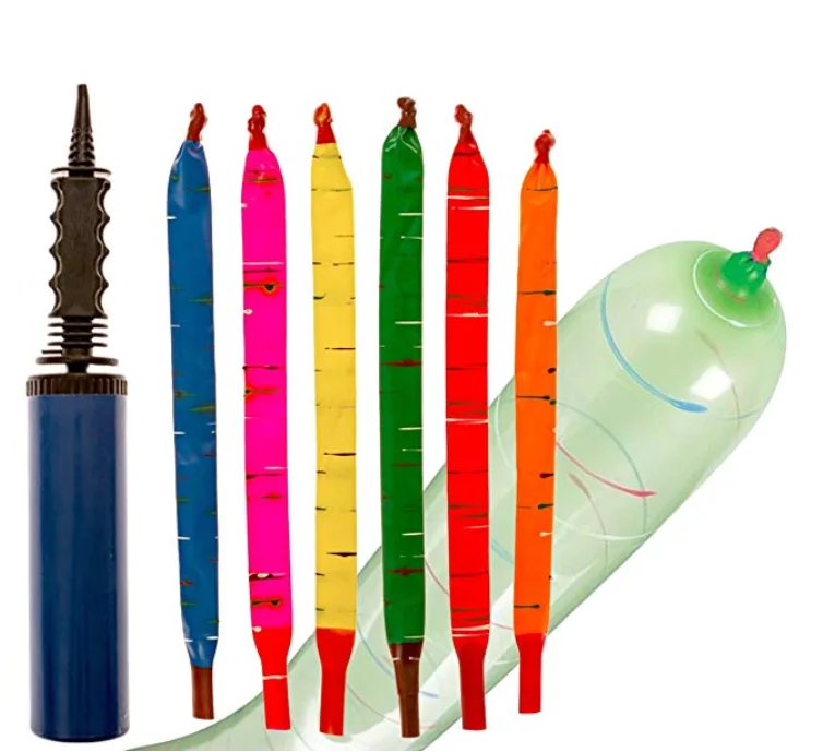 Latex Rocket Shaped Balloons - Perfect for Festivals