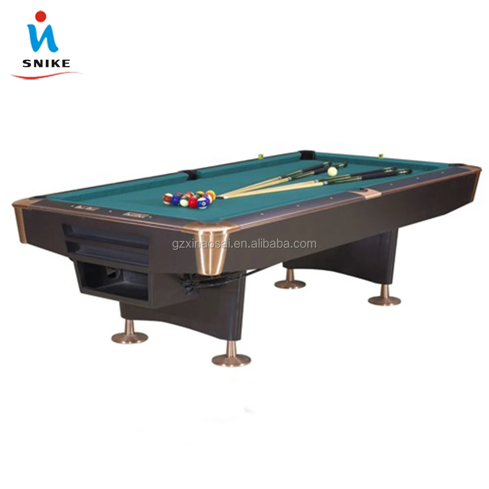 Solid Wood 9ft French Pool Table - Durable & Customizable
