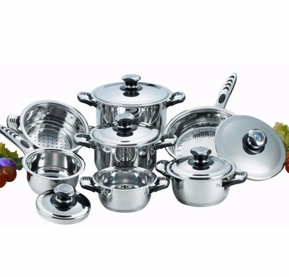 Masterclass 12pcs Stainless Steel Cookware Set - Buy Masterclass ...