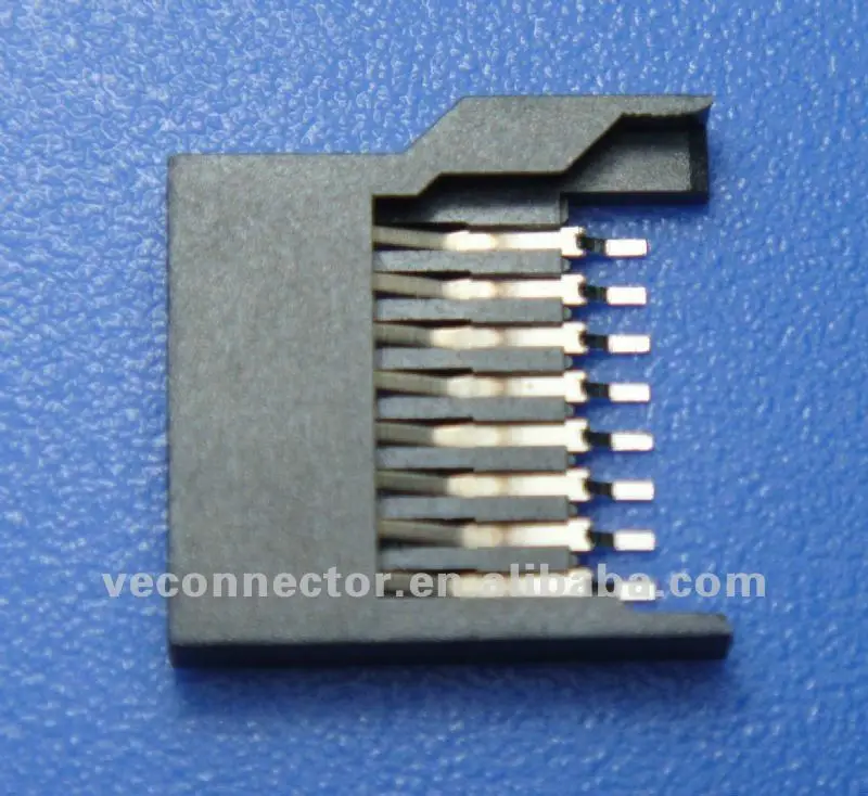 Micro Sd Connector,All Plastic,Smd To Pcb - Buy Micro Sd Card Connector ...
