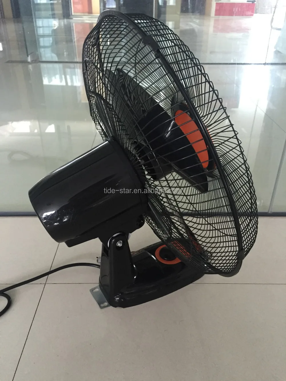 16" Oscillating Wall Mount Fan 90 Degree,3-speed,Low Noise - Buy 16 ...