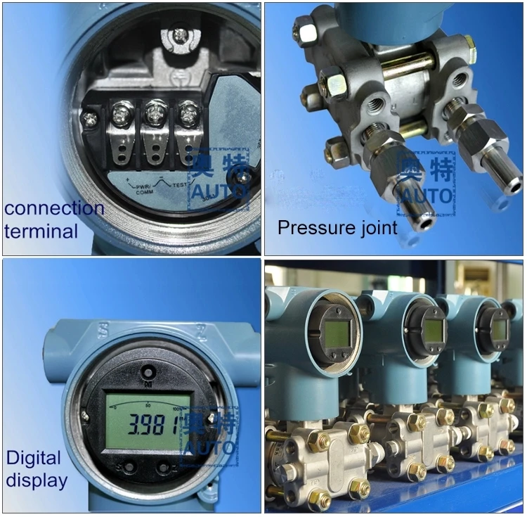 24kpa Differential Pressure Flow Transmitter for Orifice Meters