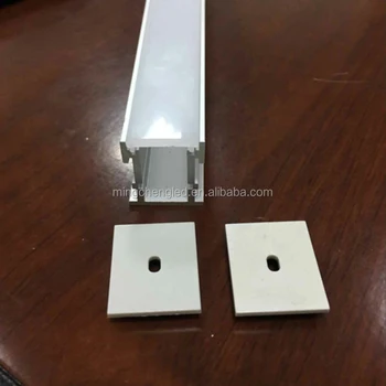 Flanged And Recessed Linear Led Aluminium Profile For Led Lighting ...