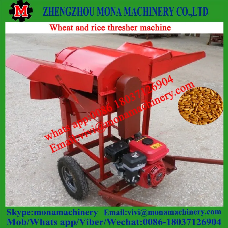 Trilladora Agro Mini Paddy Diesel Engine Grain Paddy Rice Trilladora de ...