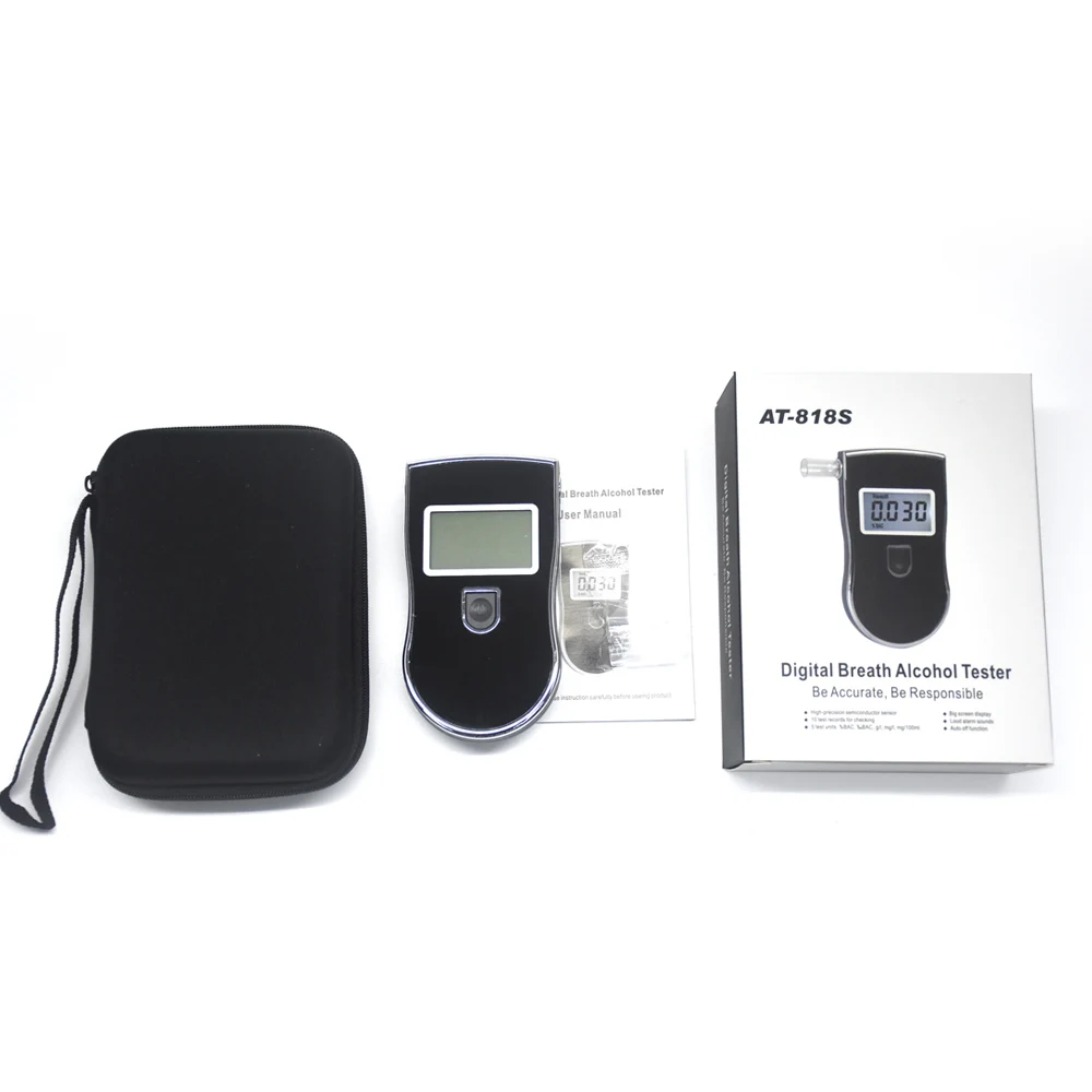 Personal Digital Breath Alcohol Tester Disposable Breathalyzer - Buy ...