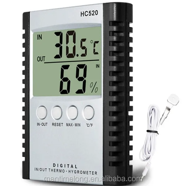 Digital Indoor Outdoor In/out Thermometer Hygrometer Thermo-humidity ...