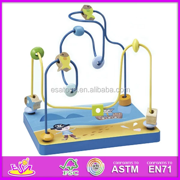 2015 Activity Cube Maze Children's Maze Wooden Bead Maze Toy,Wholesale ...