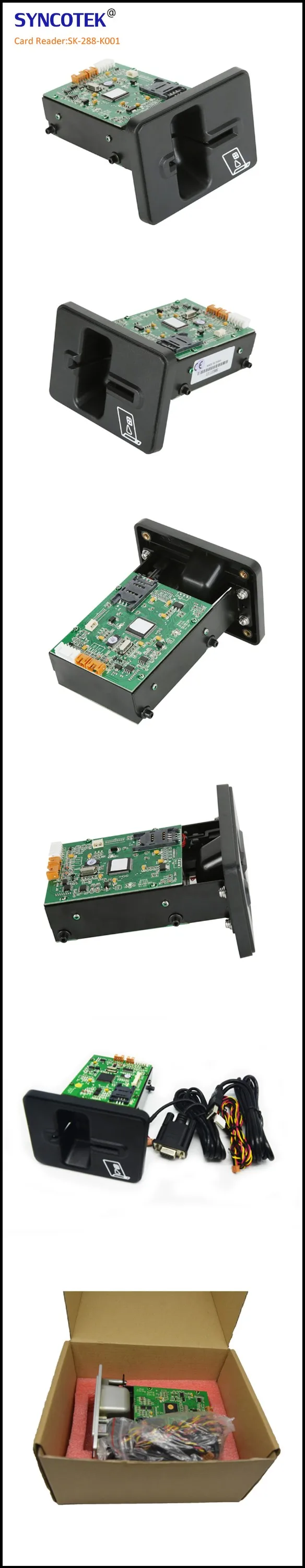 Smart Rfid Credit Magnetic Chip Card Reader And Writer For Vending ...