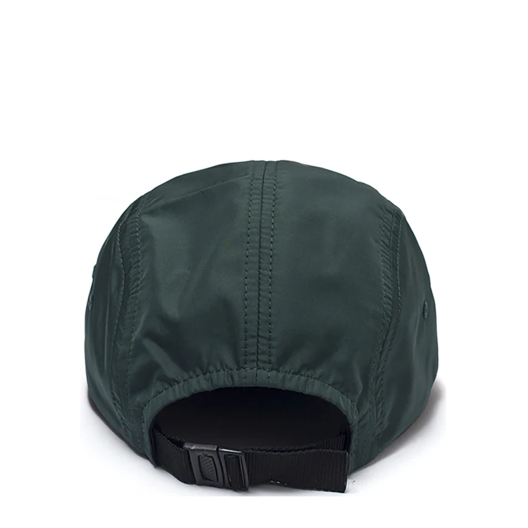 Custom 5 Panel Nylon Hat - Embroidered & Unstructured