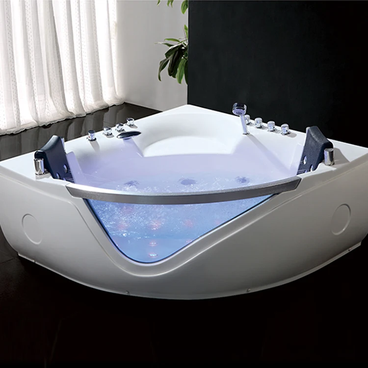 Foshan Factory Luxury Big Size Whirlpool 3 Person Massage Bathtub - Buy ...
