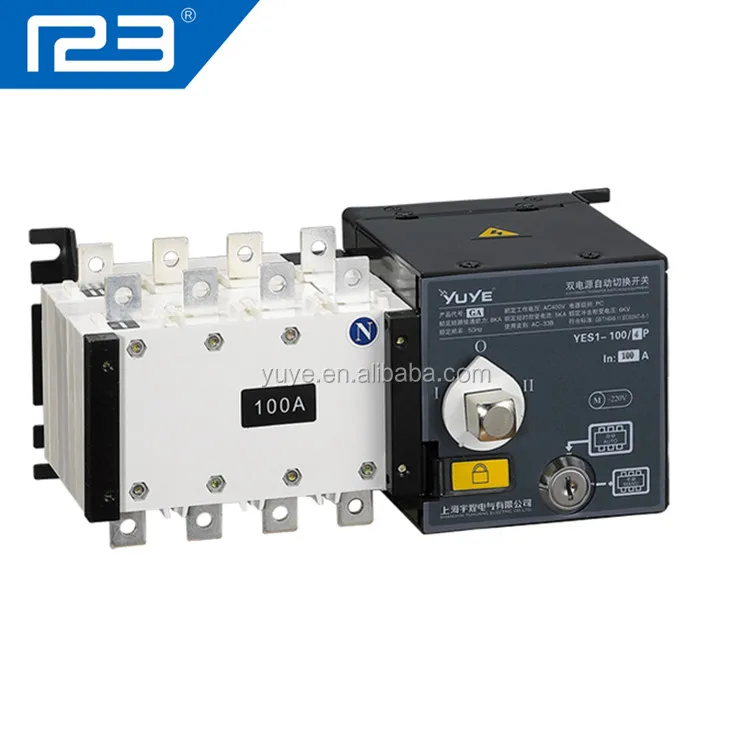 Yes1-ga Automatic Transfer Switch 63a-3200a Ats White Silver Contact ...