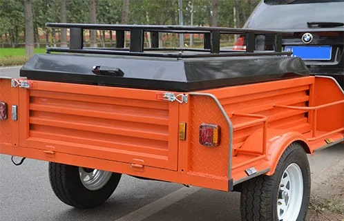 Cargo Camping Trailer Single Tent Folding Roof Top Tent Made In China ...