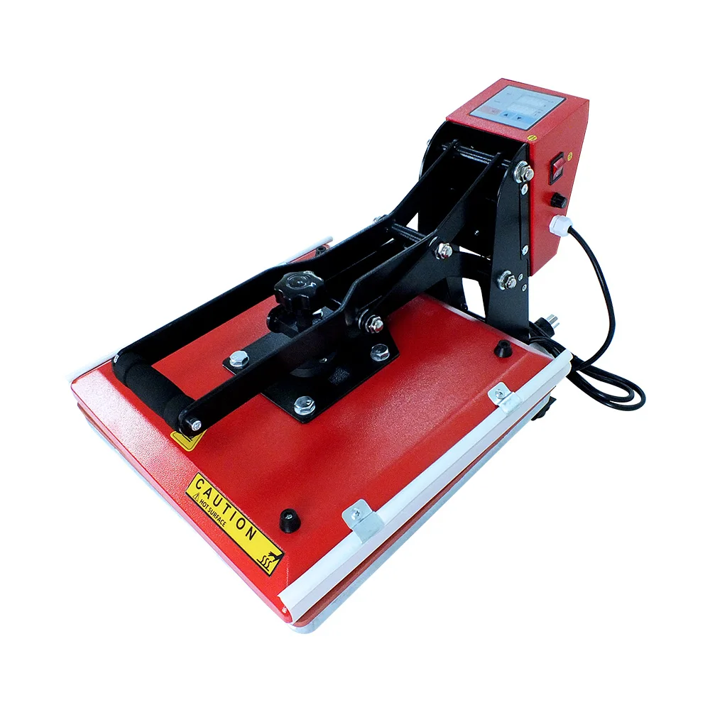 New Model Laser Cut Framework Red Color High Pressure Heat Press ...
