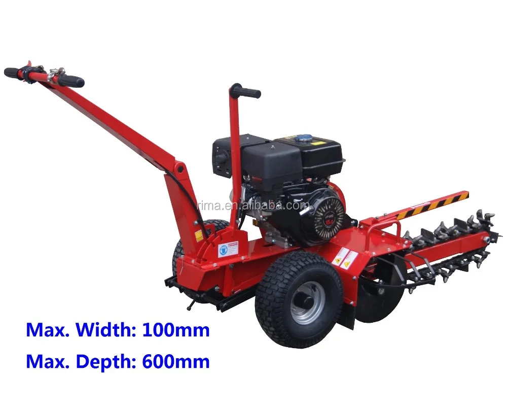 15hp 600mm Trench Depth Trencher,Mini Trencher,Garden Trencher - Buy ...