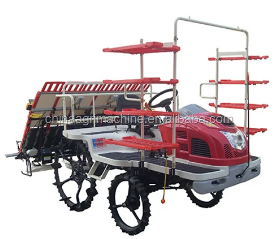 6 Rows Rice Transplanter - Efficient Planting Machine
