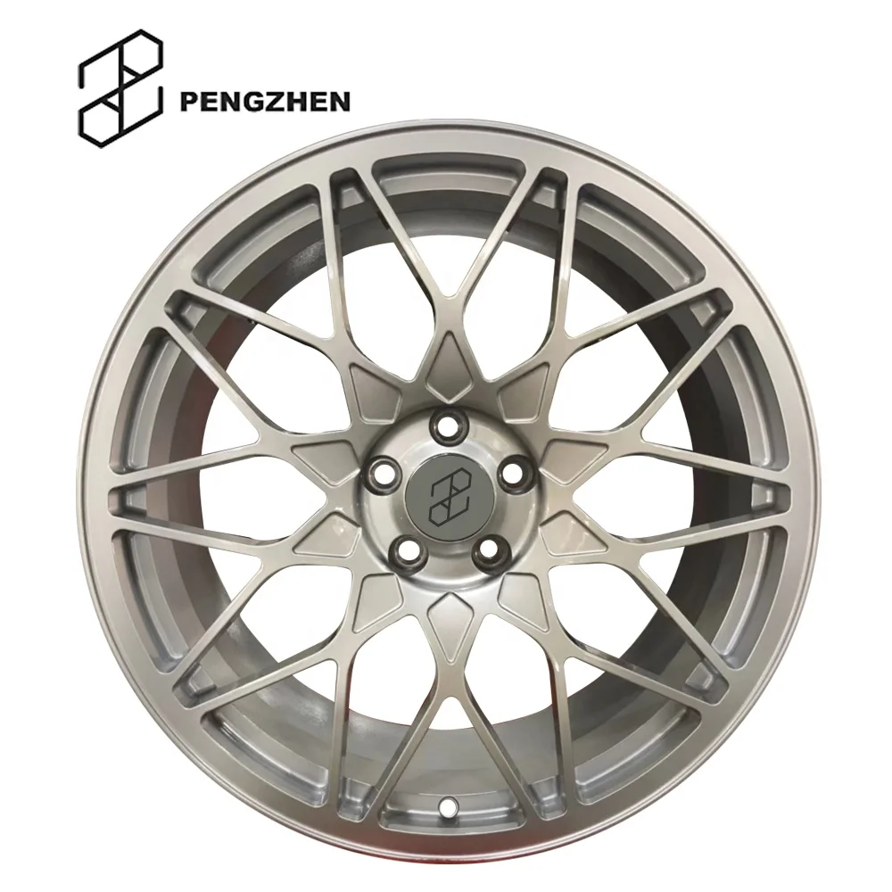 Forged Silver Alloy Wheel Performance Rims In 17x9 Inch - Buy Silver ...