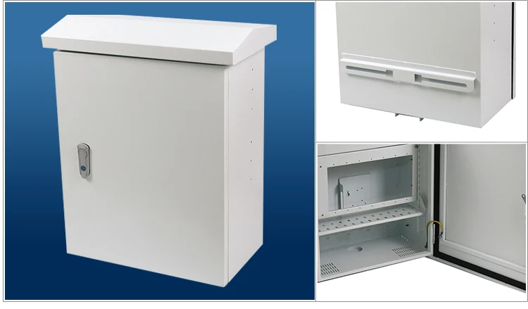 CCTV Enclosure Box - Durable Steel Control Panel for Outdoor