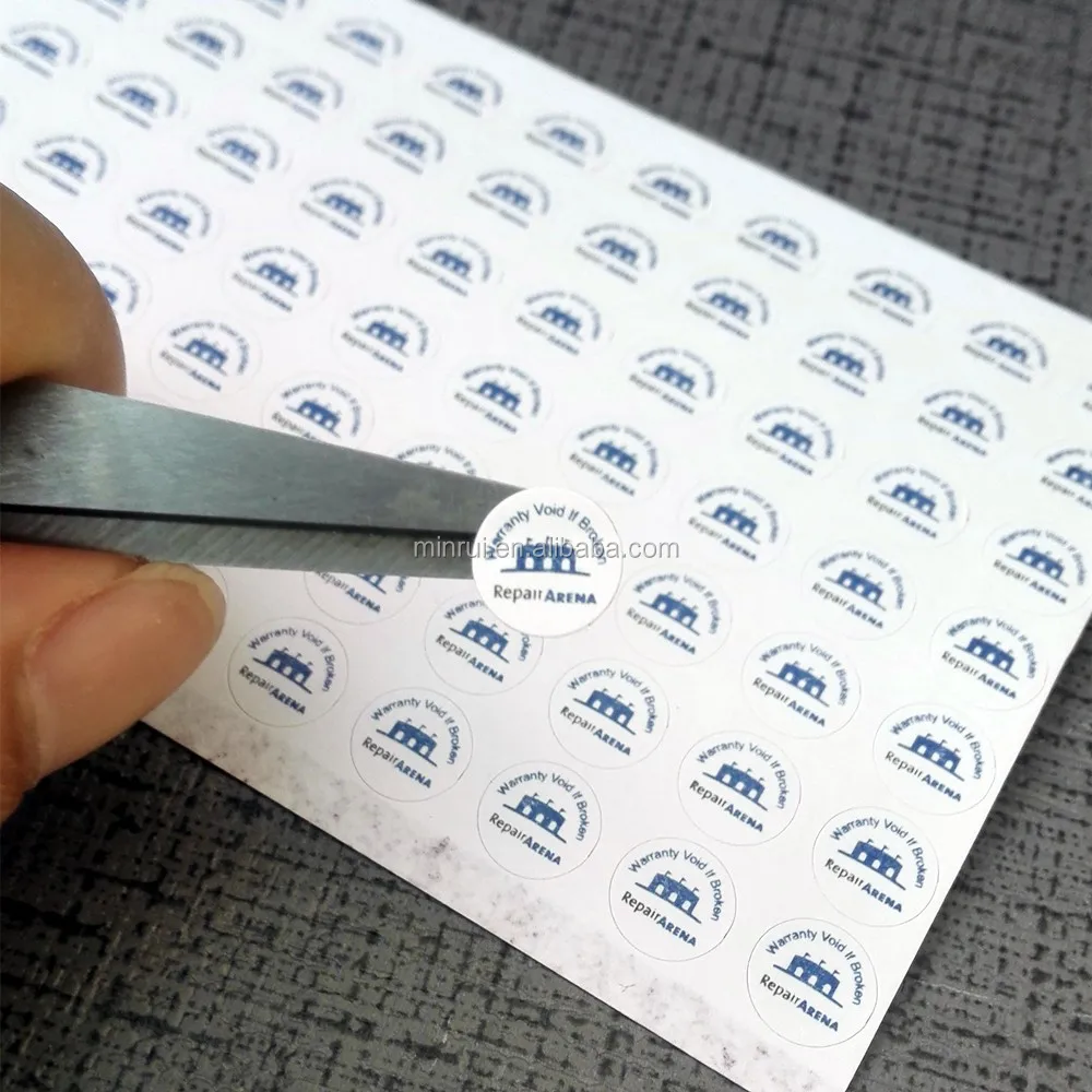 Water Damage Indicator Mobile Phone Warranty Sticker With Two Colors ...